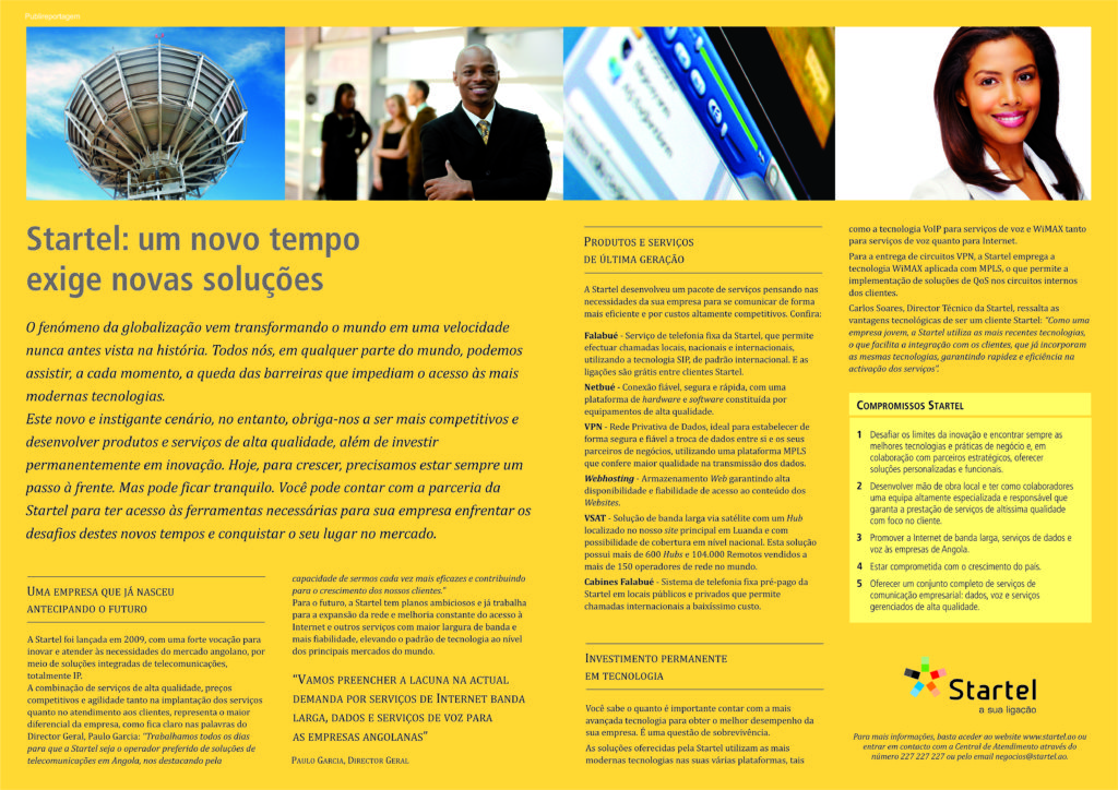 Startel Angola - Nexis Comunicação